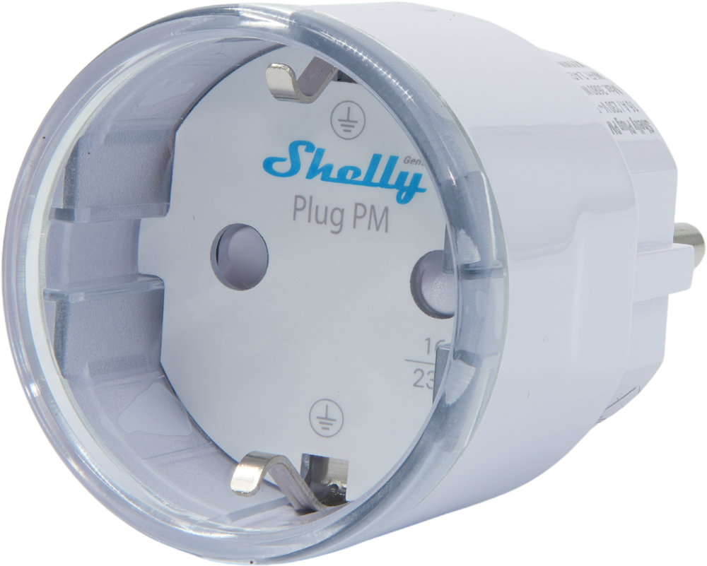Shelly · Plug & Play Plug PM Gen3 White · Smarter Energiezähler ...